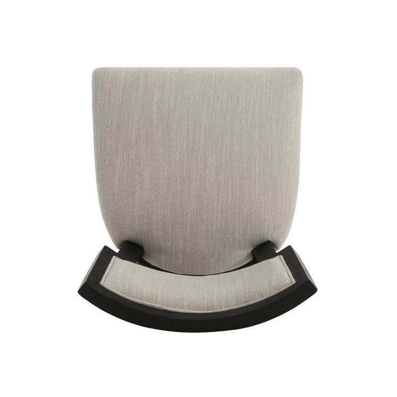Fescue Farmhouse Fabric and Rubberwood Upholstered Dining Chairs (Set ...