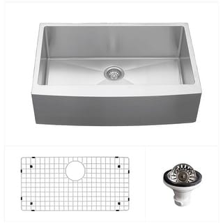 Karran USA EL-82-PK1 Elite 30" Farmhouse Single Basin Stainless Steel ...