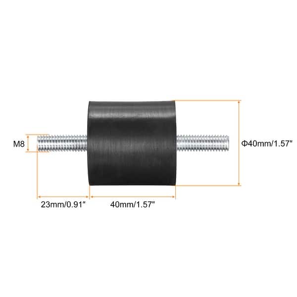 Rubber Mounts Male Vibration Isolator Shock Absorber - Bed Bath ...