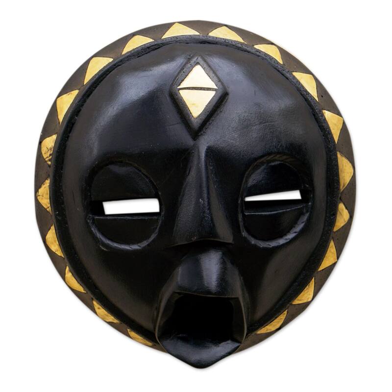 Novica Handmade Ga Wisdom African Wood Mask - Bed Bath & Beyond - 37867602