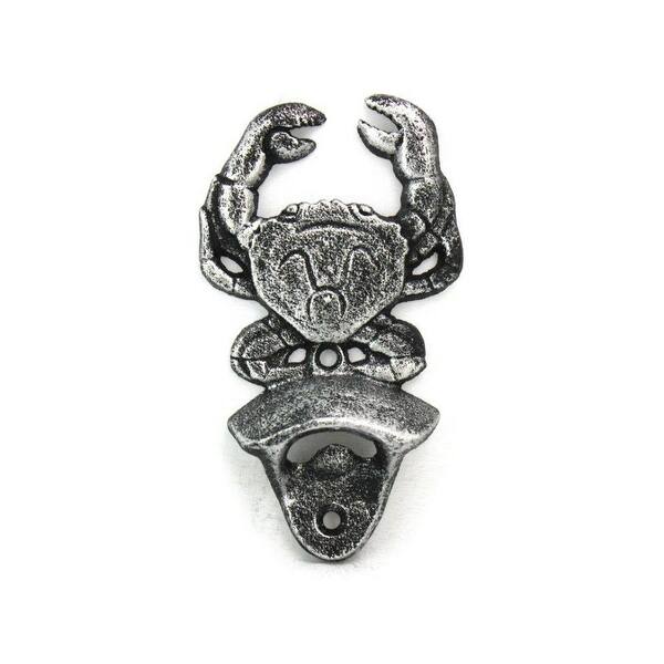 Cast Iron Wall Mounted Crab Bottle Opener - 6" - Bed Bath & Beyond ...