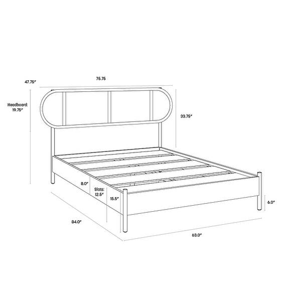 Gypsy Bed - Natural/Black - Bed Bath & Beyond - 36267048