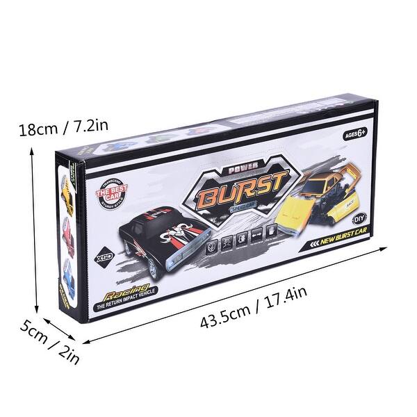 1:32 DIY Disassembled And Assembled Pull Back Truck Support Multiplayer PK Catapult Burst - Bed ...