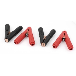 85A 380V Insulated Alligator Clips Test Work Crocodile Clamps 4pcs ...