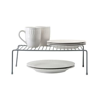 Kitchen Details Large Grey Iron Kitchen Shelf Organizer - 15.35" x 10. ...