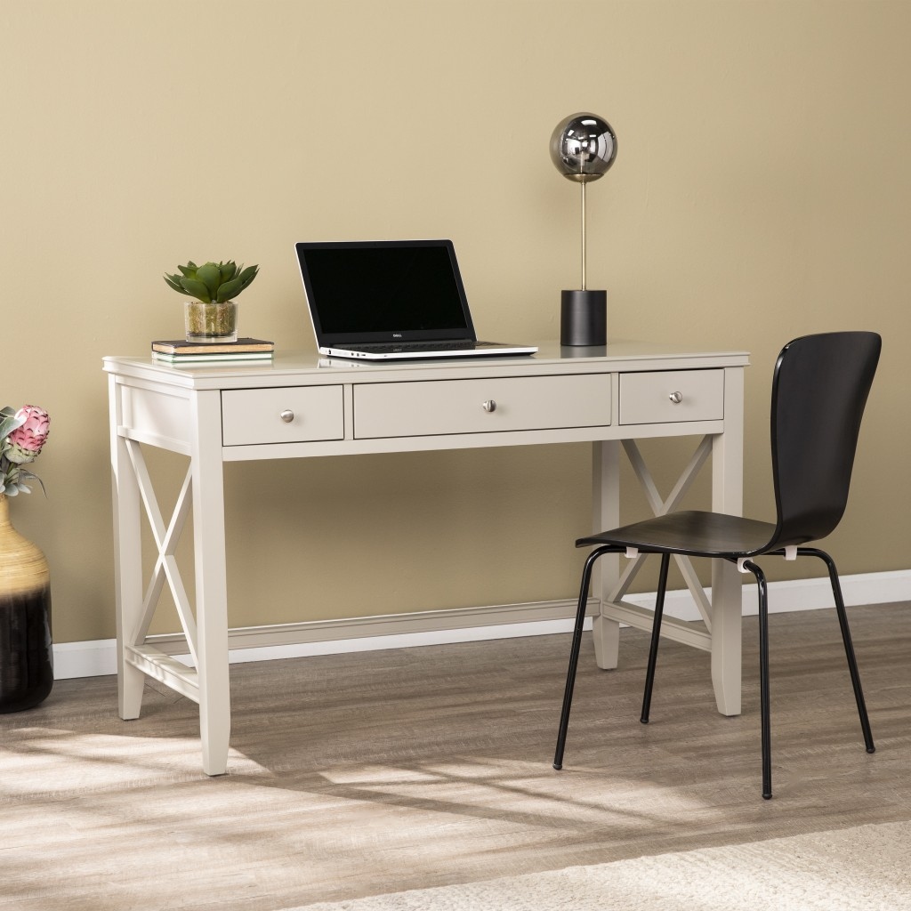 48 Farmhouse Gray Writing Desk Bed Bath Beyond 37108791