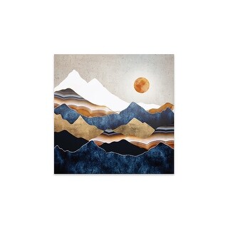 Amber Sun Print On Acrylic Glass by SpaceFrog Designs - Bed Bath ...