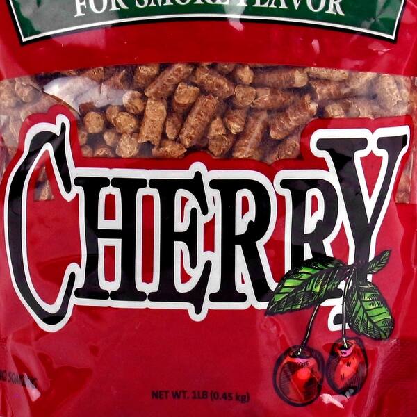 BBQrs Delight Cherry Pellet Blend 1lb Grilling Smoking Pellets - Bed ...