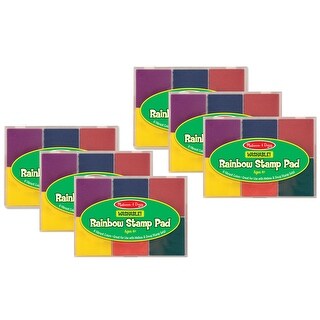 Rainbow Stamp Pad, Pack of 6 - Multi - Bed Bath & Beyond - 32440124
