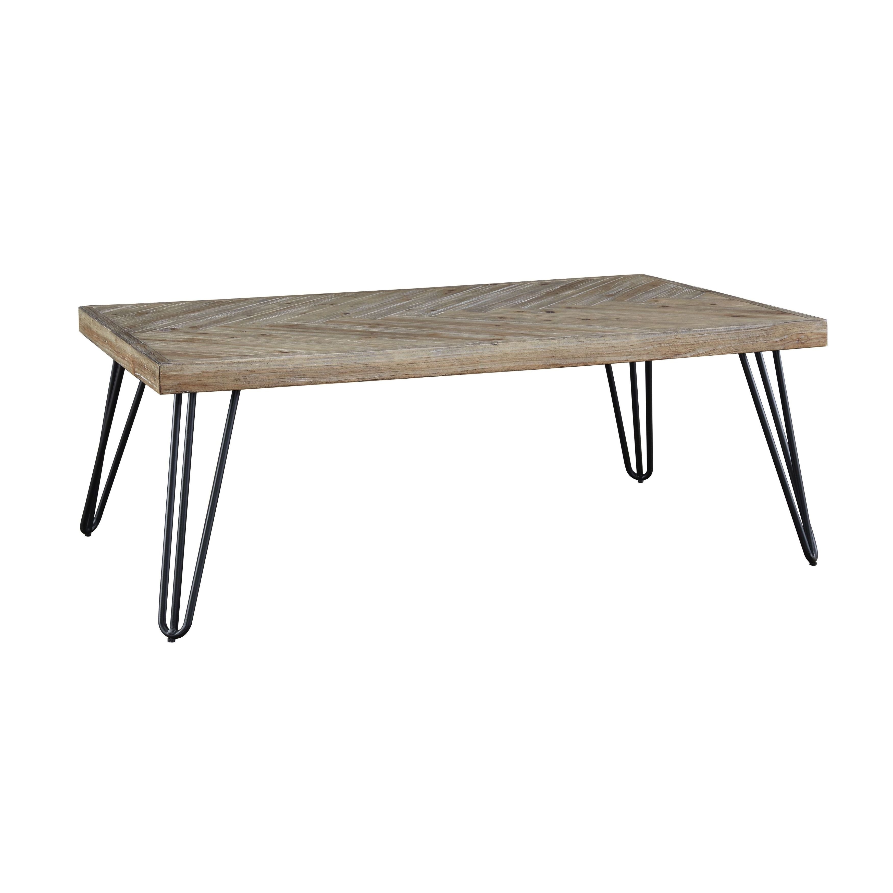 Greenage Cedar Wood Coffee Table 4 Panels Table - 40''x20''x20''H - On ...