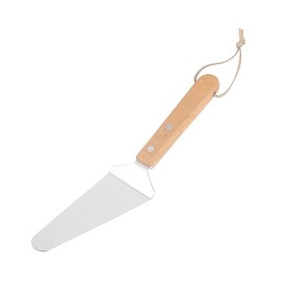 Home Kitchen Triangle Blade Wooden Handle Cooking Beef Food Turner ...