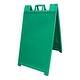 Plasticade Signicade A-Frame Portable Folding Sidewalk Sign, Green (3 ...