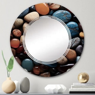 Designart "Spiritual Stones Of Harmony I" Spiritual Stone Modern Wall ...