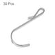30pcs Stainless Steel J Shaped Hooks, Clip-on Hook Wire Rack Hook ...