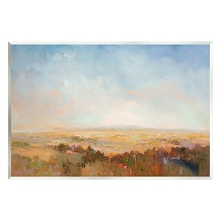 Stupell Abstract Farmland Nature Wall Plaque Art Design By William ...