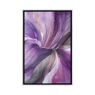 iCanvas "Purple Fantasy" by Monet & Manet Art Studio Framed - Bed Bath ...