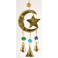 Three Bell Star and Moon Wind Chime - Bed Bath & Beyond - 22318841