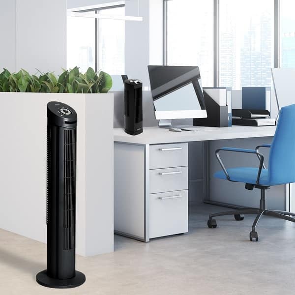 Ultra Slimline Tower Fan Combo Pack - 40" Tower Fan & 17" Personal ...