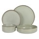 Gibson Elite Gelston Stoneware Matte Reactive Glaze 16 Piece (Service ...