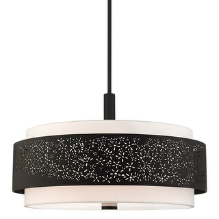 Livex Lighting Noria 5 Light 24" Wide Drum Chandelier - Bed Bath ...