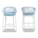 Maiden 27" Weaving Patio Counter Stool (Set of 2) - Bed Bath & Beyond ...