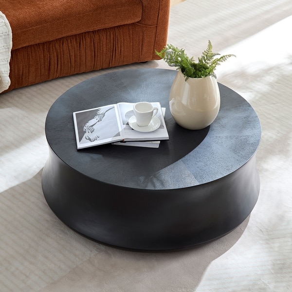 contemporary round side table