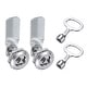 Tubular Cam Lock, Cylinder Length Zinc Alloy Cabinet Lock with Key for ...