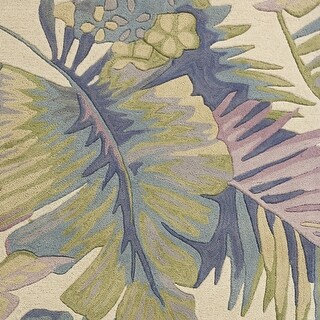 90" X 90" Pastel Wool Rug - 3'6" - Bed Bath & Beyond - 39596827