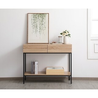 Atlas 42 inch Console Table in Mango Wood - Bed Bath & Beyond - 32043724