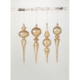 Sullivans Finial Drop Ornament - Set of 4 - Bed Bath & Beyond - 36246084