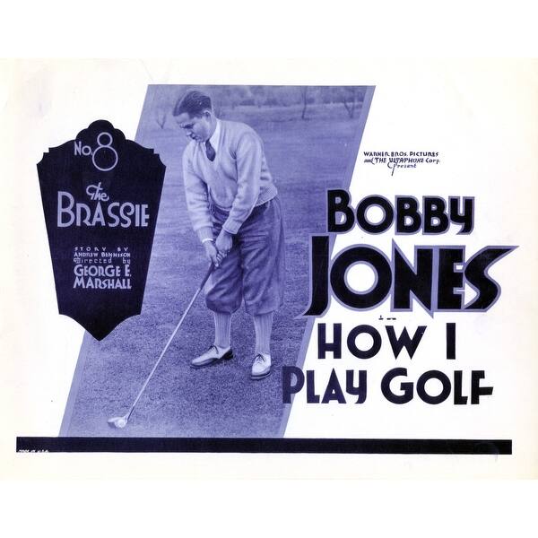 How I Play Golf Movie Poster Masterprint - Bed Bath & Beyond - 24342949