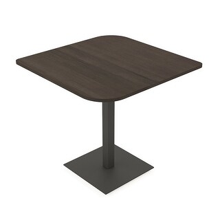 45" Small Dou Bistro Height Table Square Metal Base Bar Table - 45x45 ...