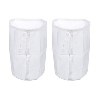 80 Mesh Paint Filter Bag 7.9" Dia Nylon Strainer with Drawstring 2Pcs ...