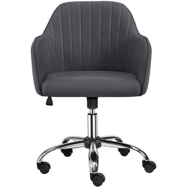 Yaheetech Desk Chair Height-Adjustable Swivel Computer Chair - On Sale ...