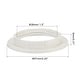 E26/E27 Light Socket Rings, Lamp Shade Holder Adapter Ring, White - Bed ...