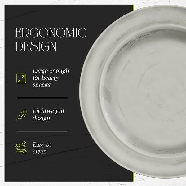melamine plates large