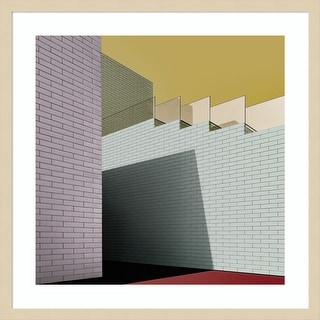 Schuster - Urban Abstract by Inge Schuster Wood Framed Wall Art Print ...