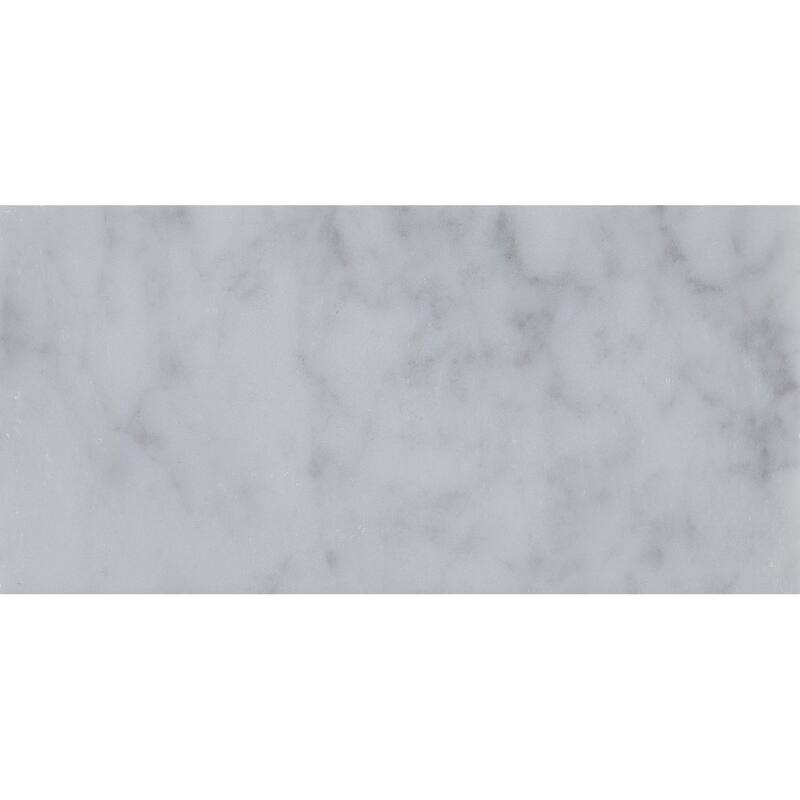 Marble 3x6-inch Honed Field Tile in White Carrara - 3x6 - Overstock ...