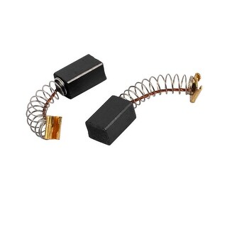 Pair 12x7x6mm Carbon Brushes Power Tool for Electric Hammer Drill Motor ...