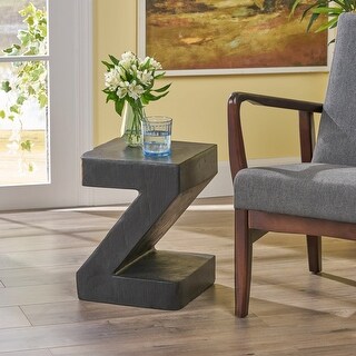 Unique Lightweight Concrete Side Table with Artistic Twists for Home ...