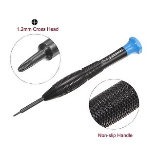 2pcs 1.2mm Precision Phillips Screwdriver Swivel Lid Non-slip Plastic ...