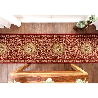 Custom Size Runner Timeless Aviva Traditional Stair Rug - Bed Bath ...
