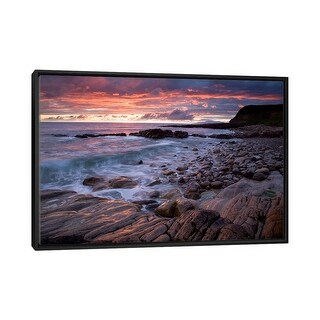 iCanvas "Mullaghmore Head, Co Sligo, Ireland, Sunset Over The Atlantic ...