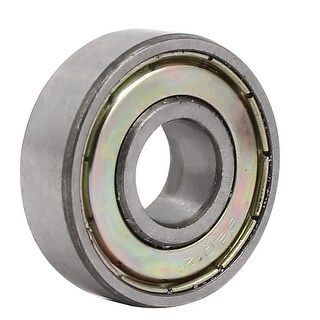 32mm OD 12mm Inner Dia 10mm Thickness Shielded Deep Groove Ball Bearing ...