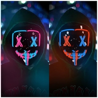 Purge Mask, 2 Pack Light up Mask LED Mask - Bed Bath & Beyond - 41803749