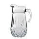 75 oz. Cristalline Glass Pitcher Neoclassical Intricate Pattern for ...