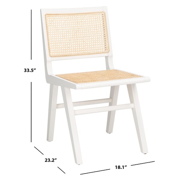 SAFAVIEH Couture Hattie French Cane Dining Chair Set of 2 18.1 W x 23.2 L x 33.5 H On Sale Bed Bath Beyond 30580540
