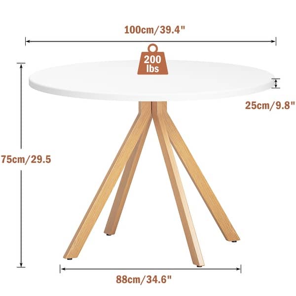 40" Round Dining Table - Bed Bath & Beyond - 39129557