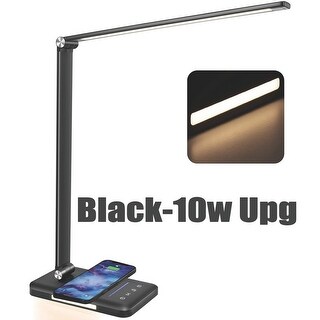 LED Desk Lamp with Night Light,10 Brightness,5 Color Modes,10w Upg ...