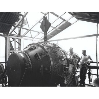 Physicists Norris Bradbury And Seth Neddermeyer With The Gadget History ...